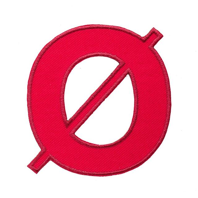 Bokstaver Ø NSF Bokstav Ø Rød - Speider-Sport AS