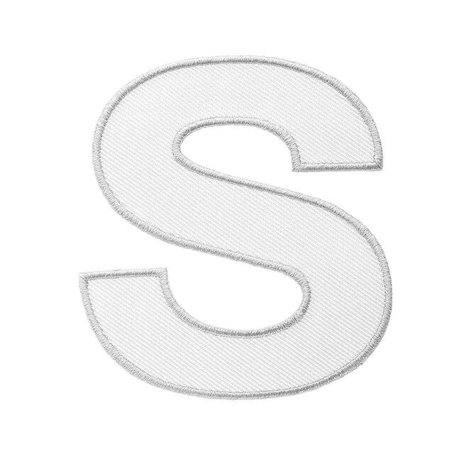 Bokstaver S NSF Bokstav S Hvit - Speider-Sport AS