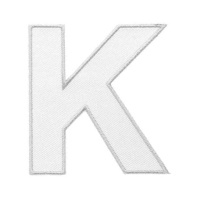 Bokstaver K NSF Bokstav K Hvit - Speider-Sport AS