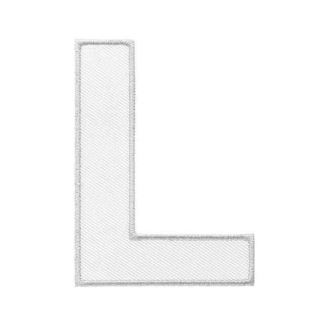 Bokstaver L NSF Bokstav L Hvit - Speider-Sport AS