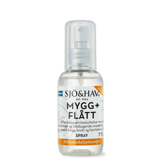 Mygg- og flåttspray SjöHav Mygg+Flått Spray 75 ml - Speider-Sport AS