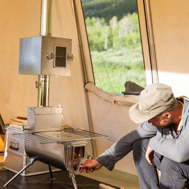 Pipeovn til Winnerwell L Winnerwell Pipe Oven 3,5'' - Speider-Sport AS