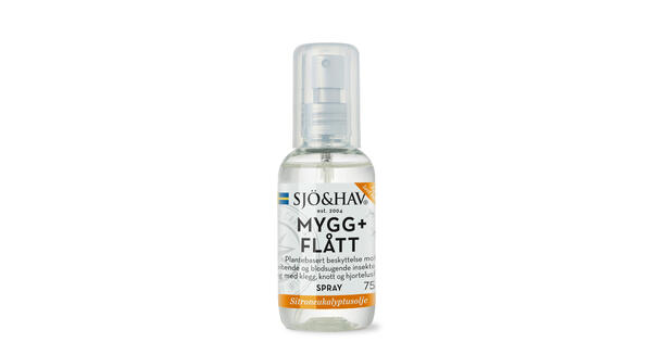 Mygg- og flåttspray SjöHav Mygg+Flått Spray 75 ml - Speider-Sport AS
