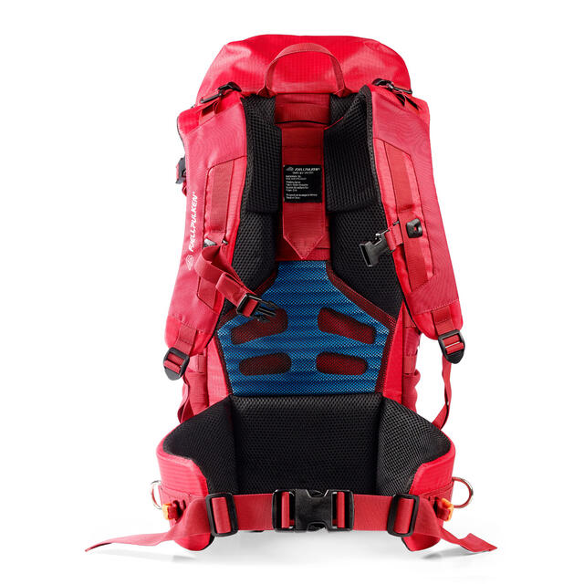 Tursekk med pulkfeste Fjellpulken Harness Pack 35 liter Red - Speider ...