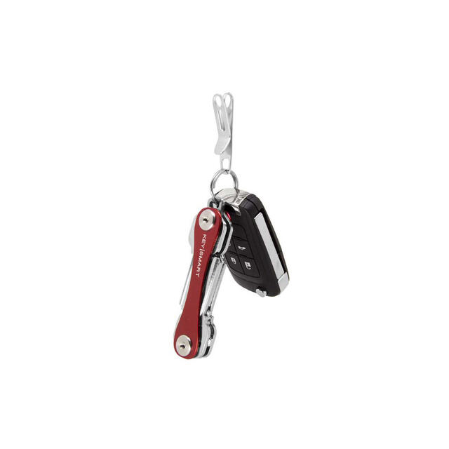 Nøkkelknippe KeySmart Red - Speider-Sport AS