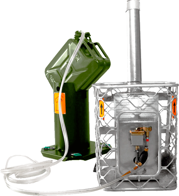 Telt- og lavvoovn 6–14 kW Volcano Teltovn - Speider-Sport AS