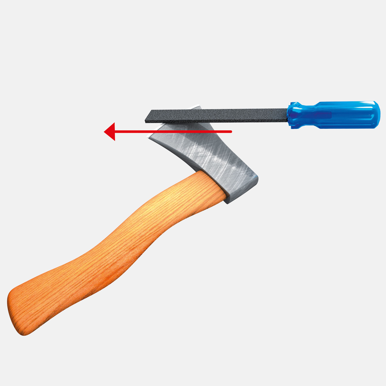 Slik sliper du kniv og øks!